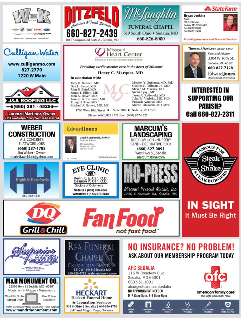 Parish Bulletins | Saint Vincent de Paul Catholic Church